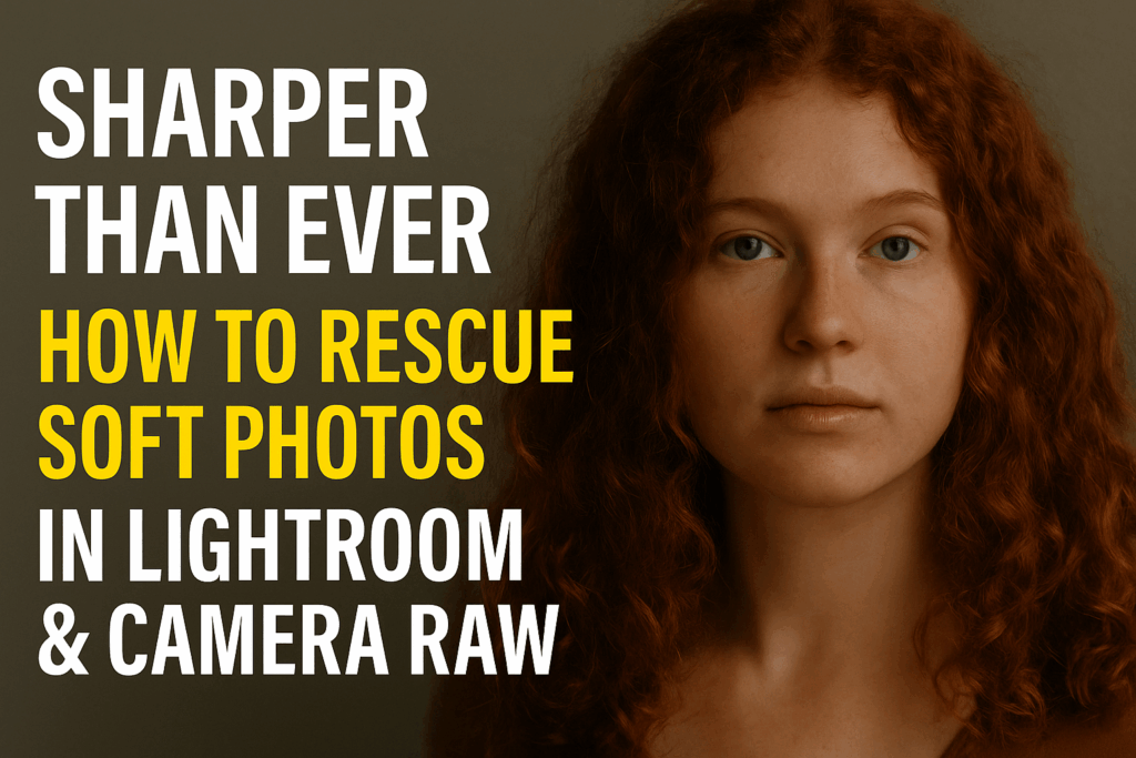 How to Sharpen Soft Photos in Lightroom & Camera Raw